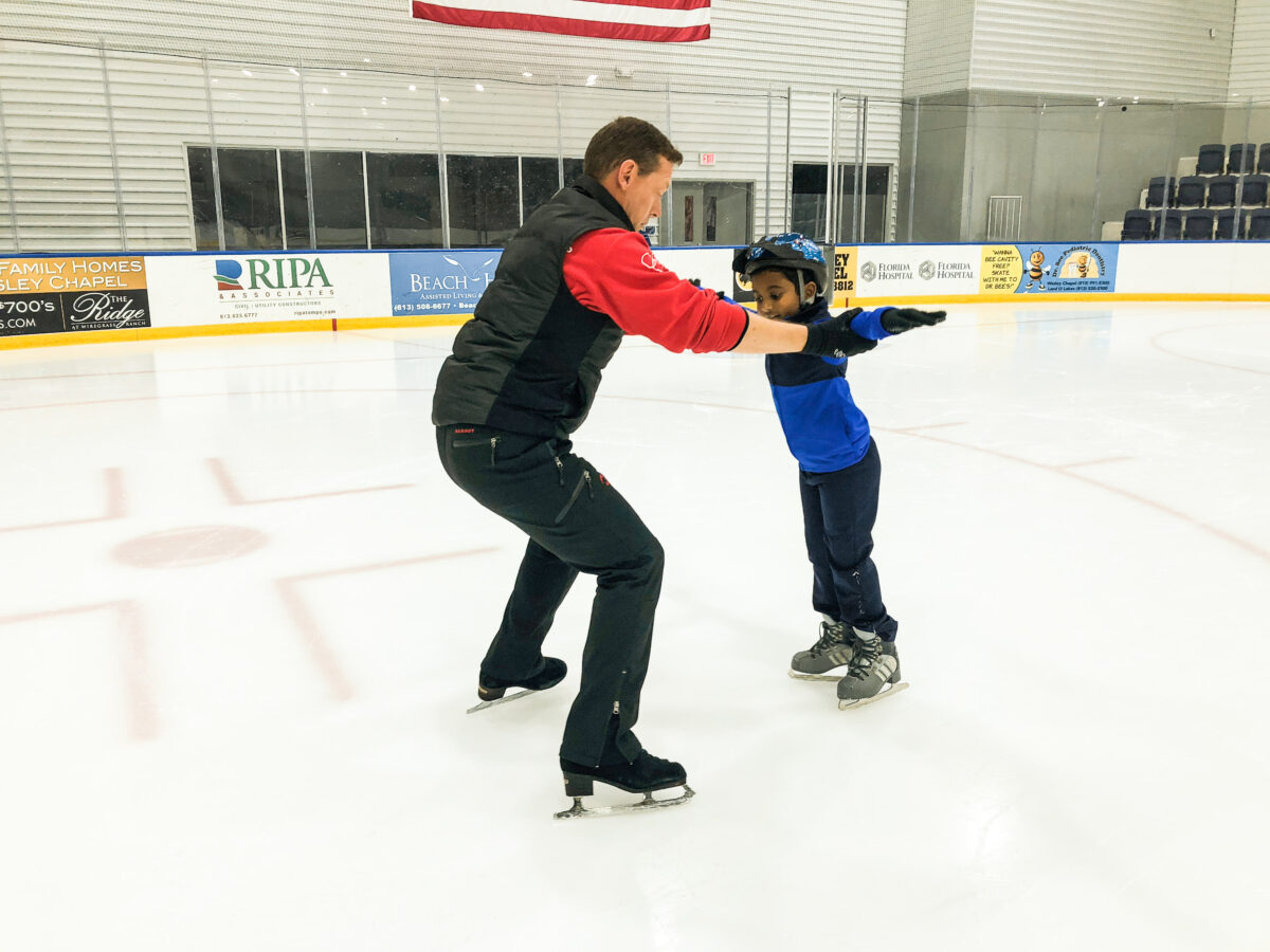 Learn to Skate – Landing - AdventHealth Center Ice